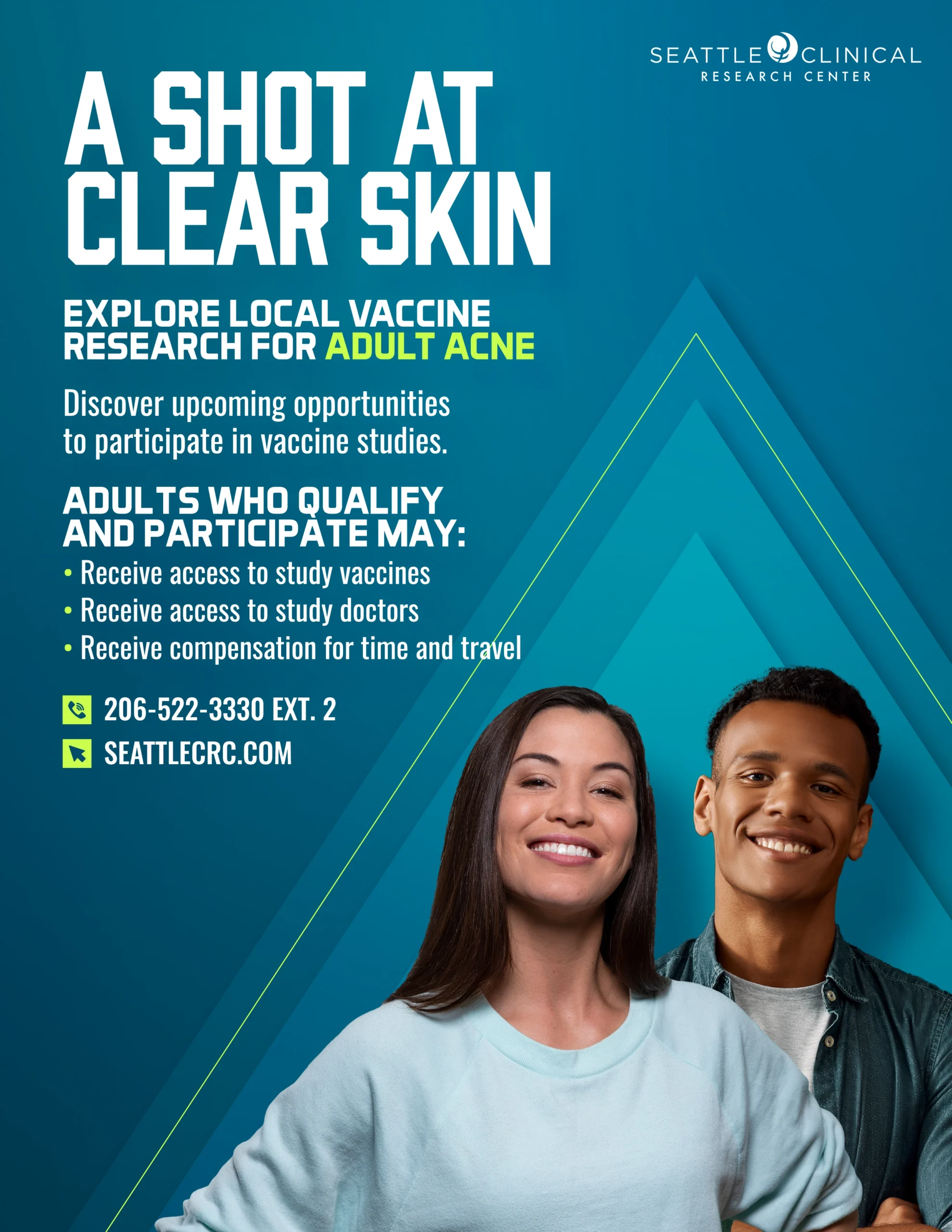 Acne Vaccine Study - Seattle Clinical Research Center